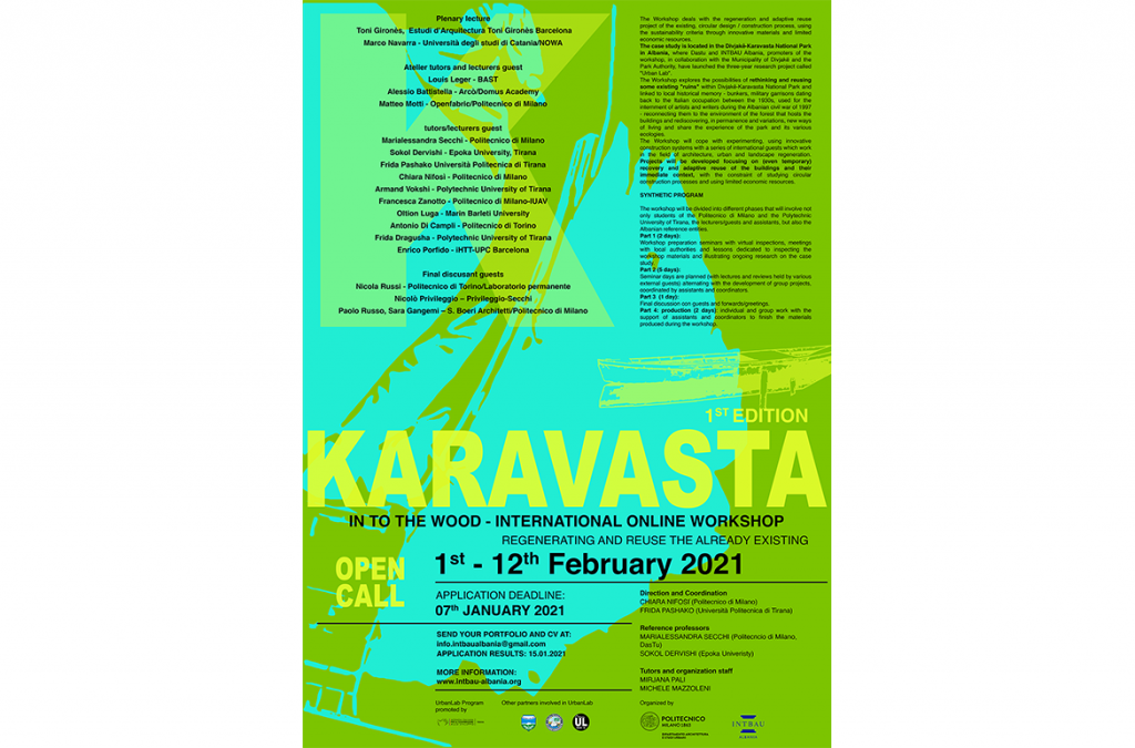 Karavasta 1st Edition - Regenerating and reuse the already existing ...